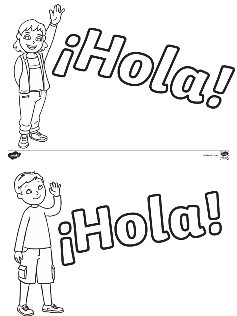 Cfe ML 1630677471 Spanish Greetings Colour Sheets Ver 1 | PDF