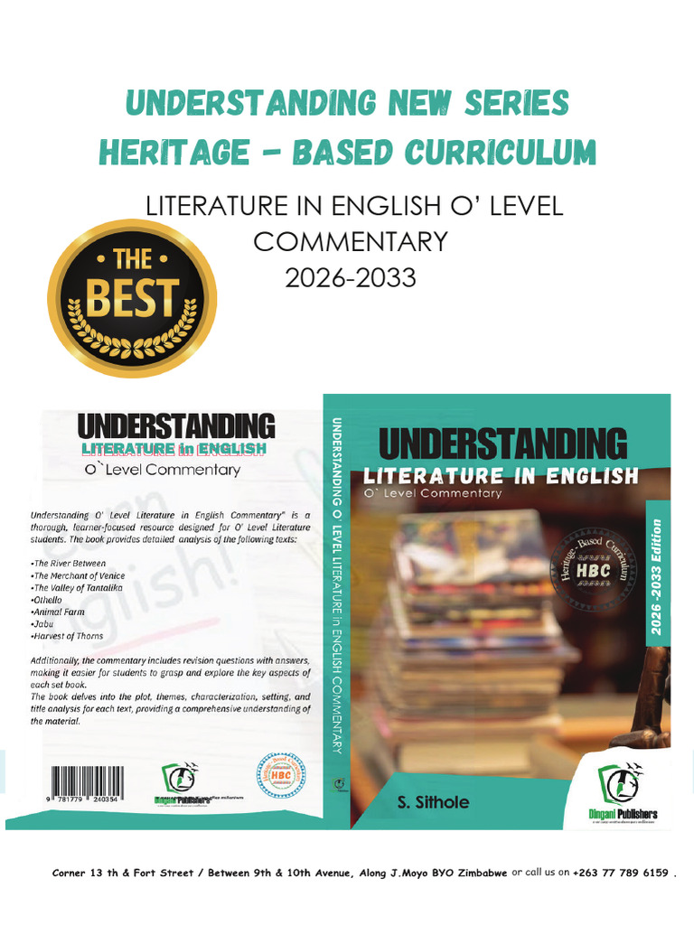 English O Level Commentary 2026 | PDF