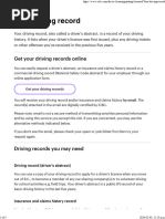 Quebec Driver's Abstract Application | PDF | Quebec | Mail