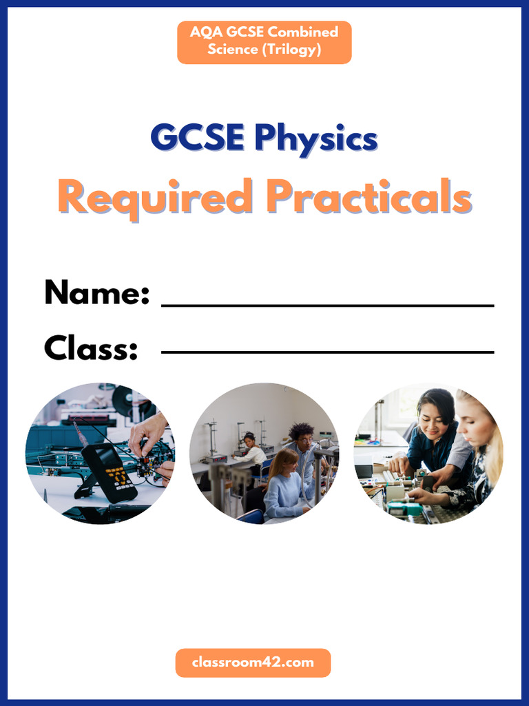 AQA GCSE Physics Required Practicals Combined Science | PDF ...