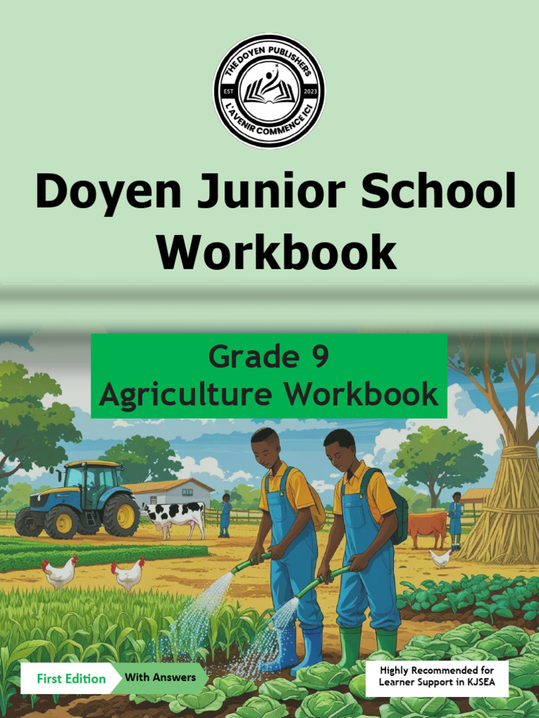 Grade 9 Agriculture Workbook | PDF | Hay | Agriculture