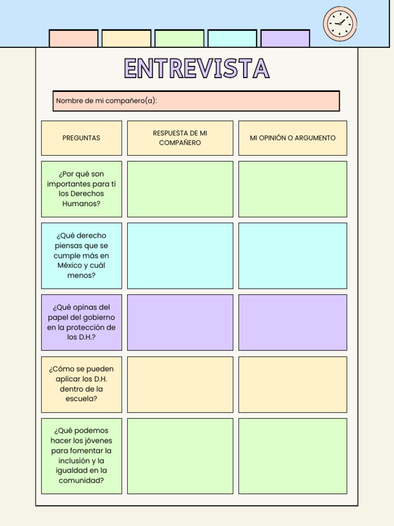 Formato de Entrevista | PDF