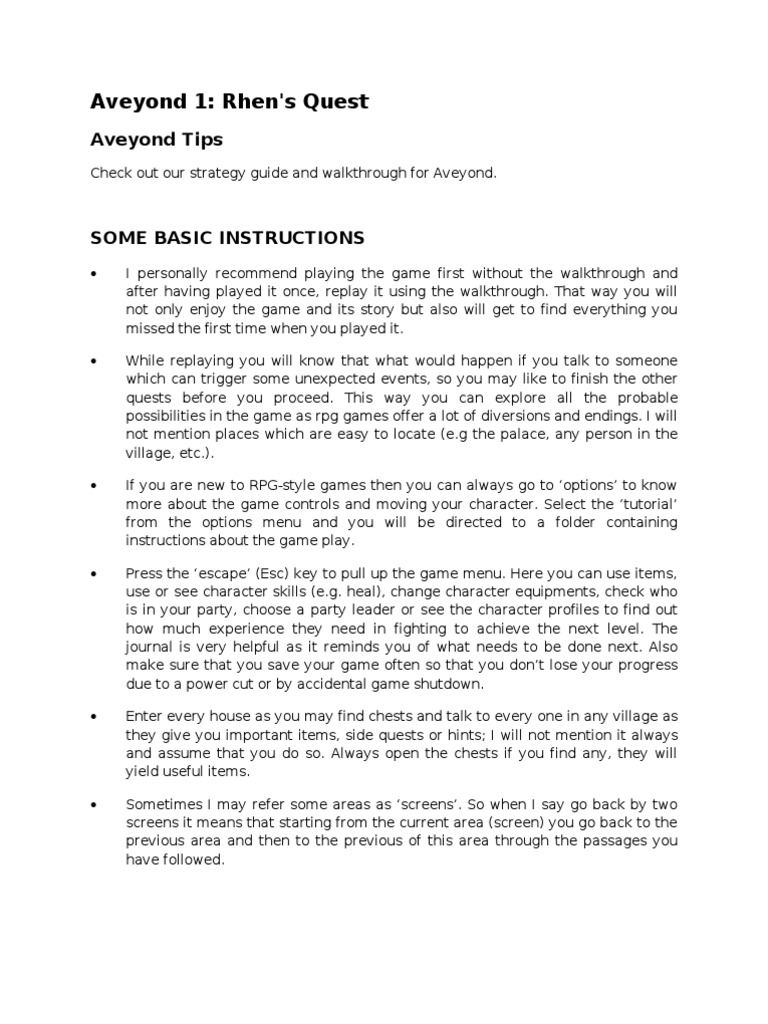 Walkthrough Download Free Pdf Strategy Guide Leisure