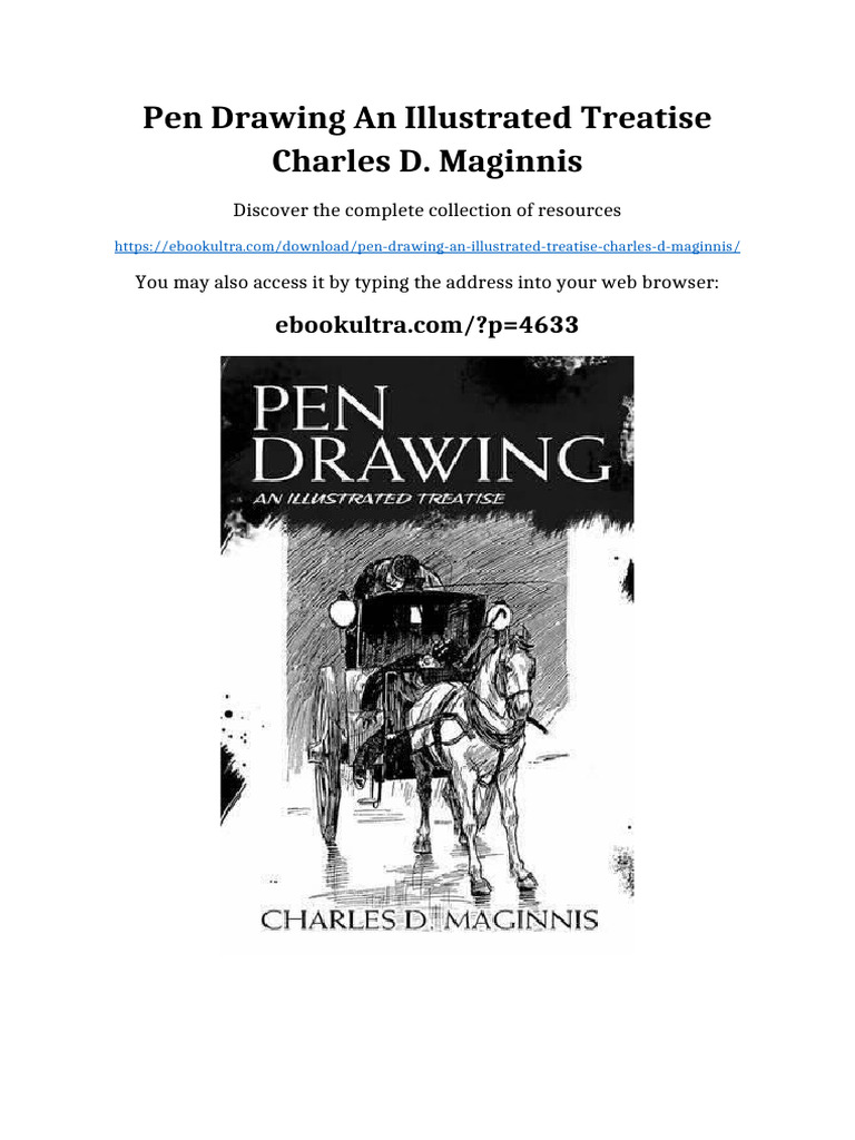 Pen Drawing An Illustrated Treatise Charles D. Maginnis Kindle & PDF ...