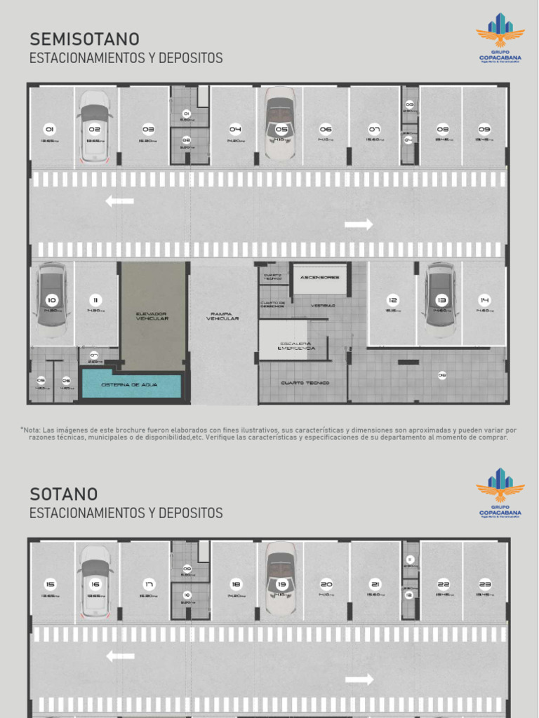 Luz_render Estacionamientos V | PDF