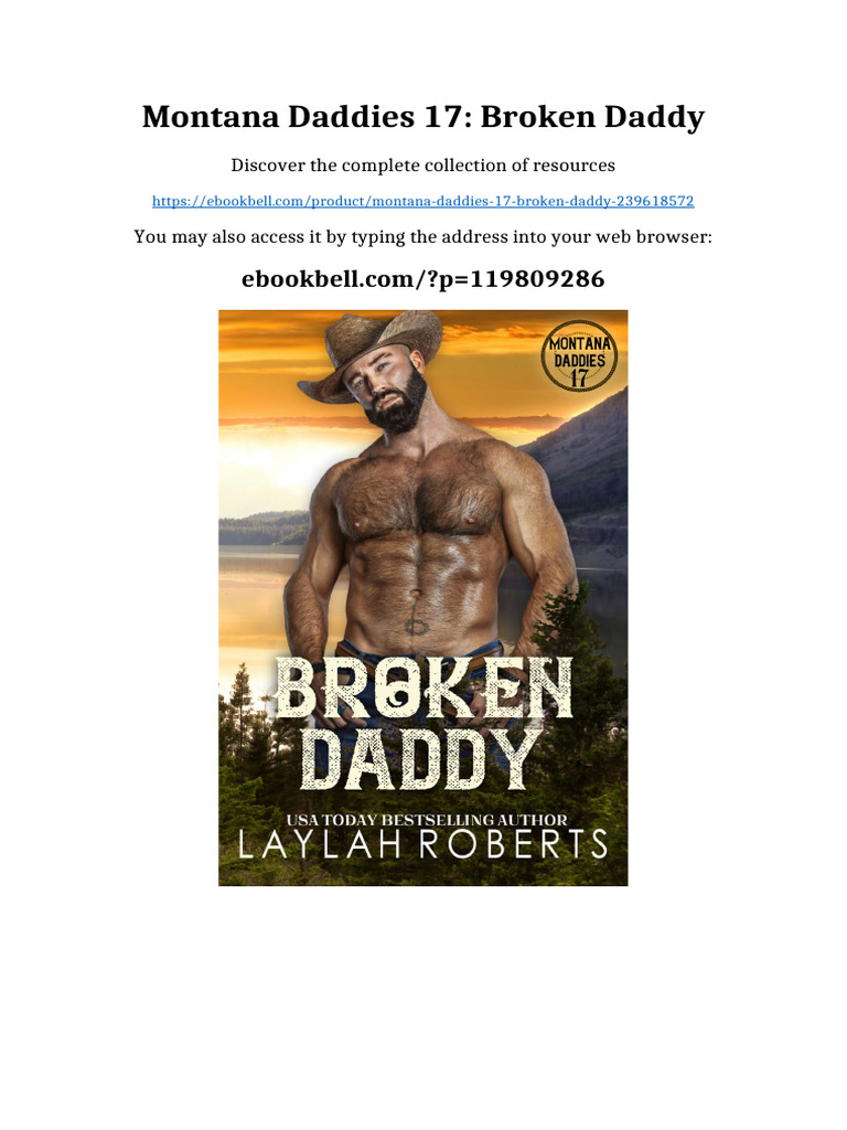 Montana Daddies 17: Broken Daddy download full chapters | PDF | Reason ...