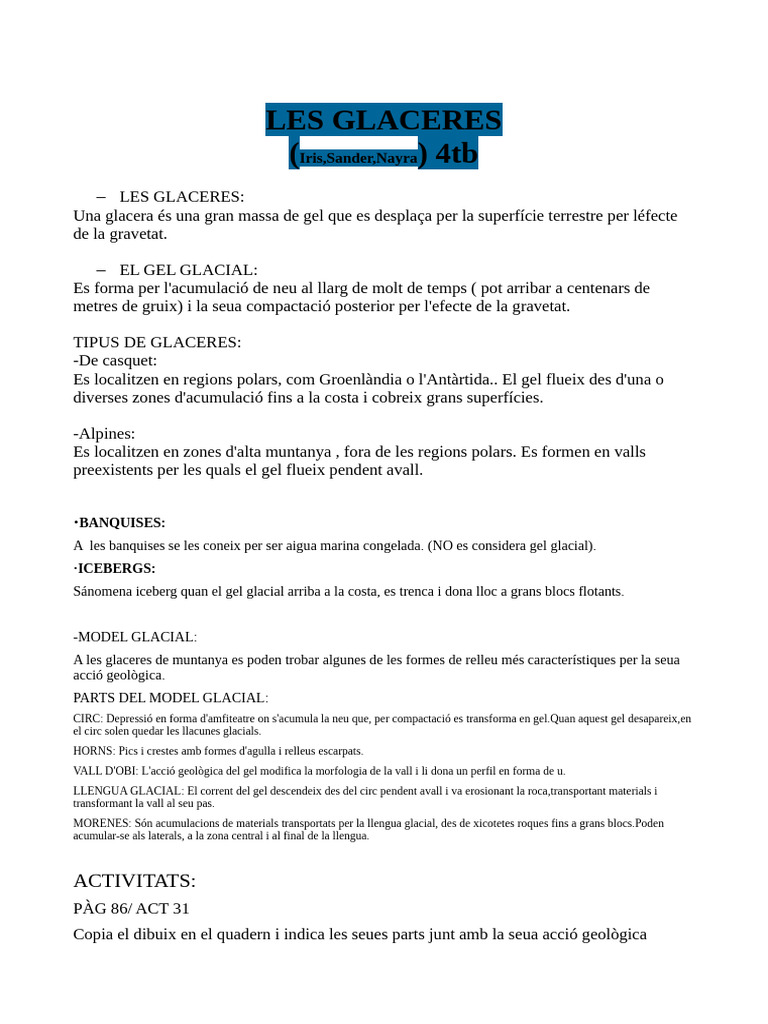Resum I Act | PDF