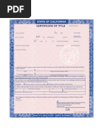 CA Vehicle/Vessel Transfer Form REG 262 | PDF | Department Of Motor ...