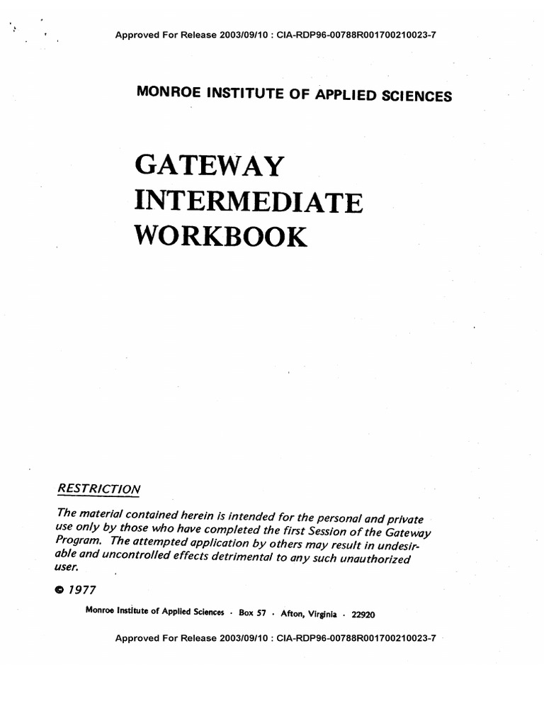 CIA Gateway Intermediate | PDF