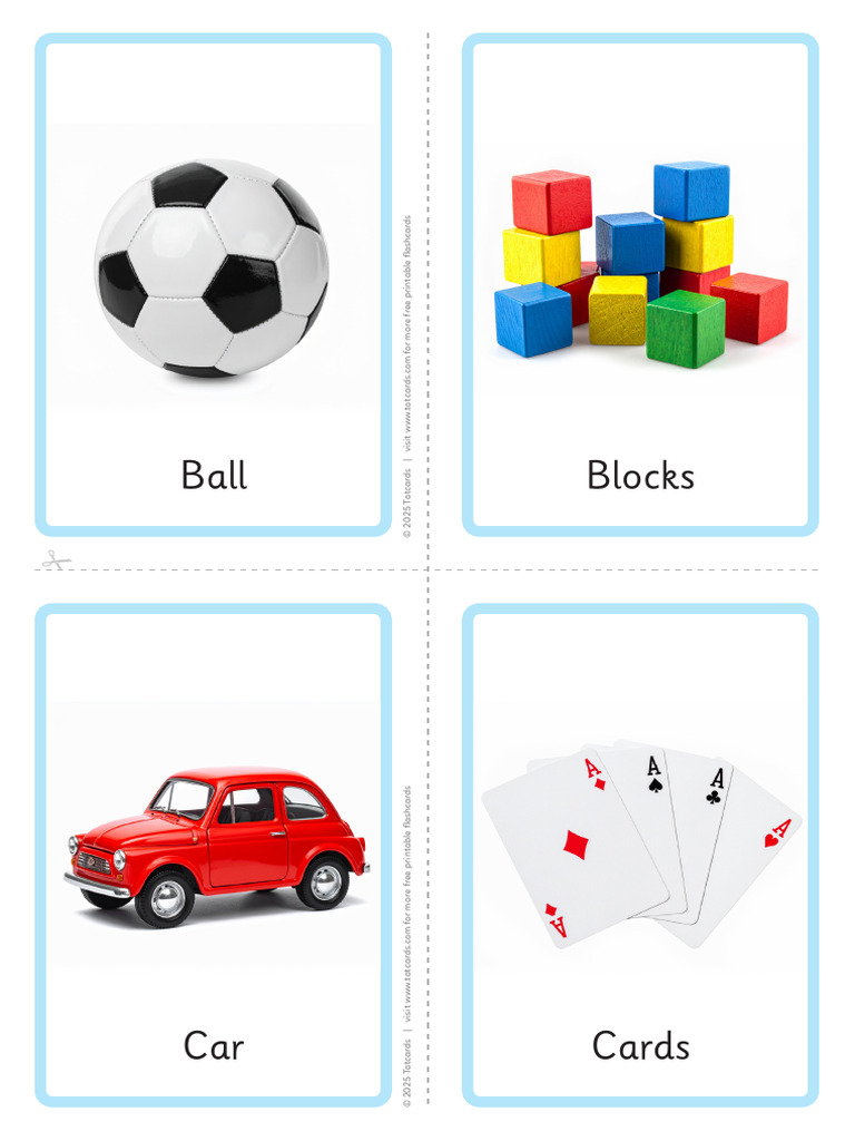 Free Toys Flashcards | PDF | Play (Activity) | Toys