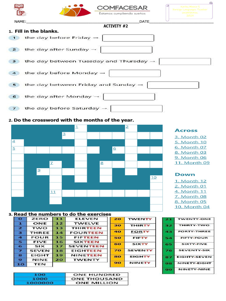 1 Modulo English Curso a1 Week 2 2025. | PDF | Chess Theory | Chess