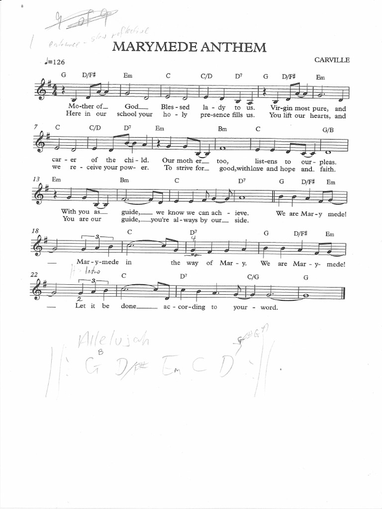 Marymede Anthem | PDF