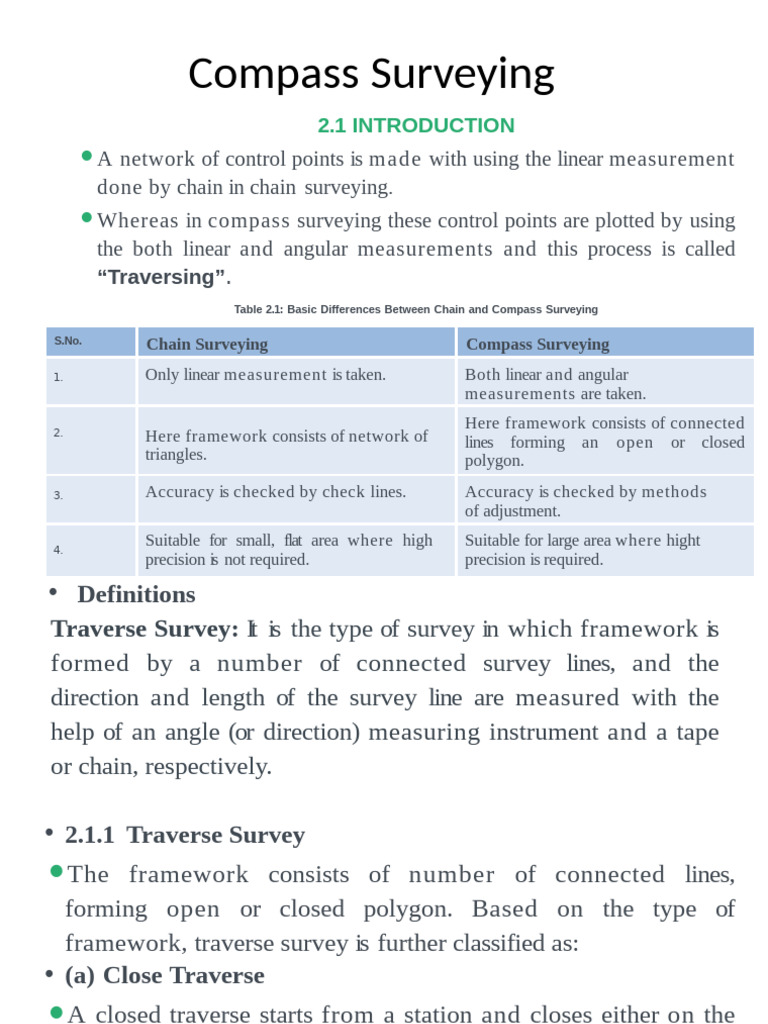 Compass Surveying | PDF | Surveying | Angle