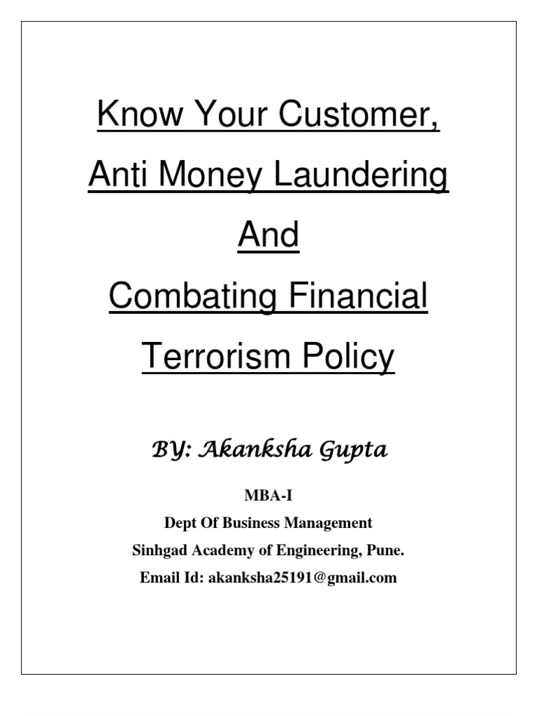 MONEY LAUNDERING Documentation - Edited | PDF | Money Laundering | Banks