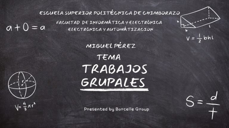 Trabajos Grupales | PDF