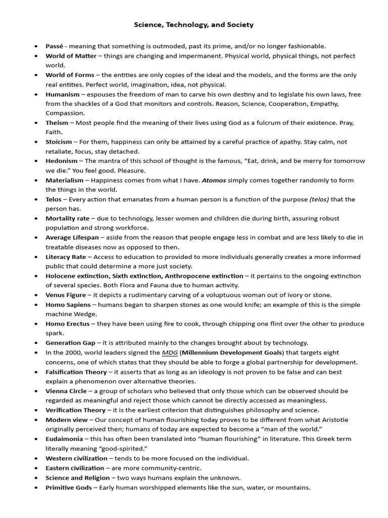STS-STS-STS | PDF | Epistemology