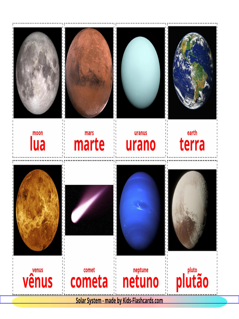 Solar System 8 a4 | PDF