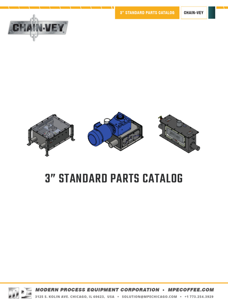 3in Standard Parts Catalog | PDF | Mechanical Engineering