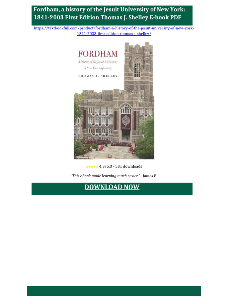 Fordham, a history of the Jesuit University of New York: 1841-2003 ...