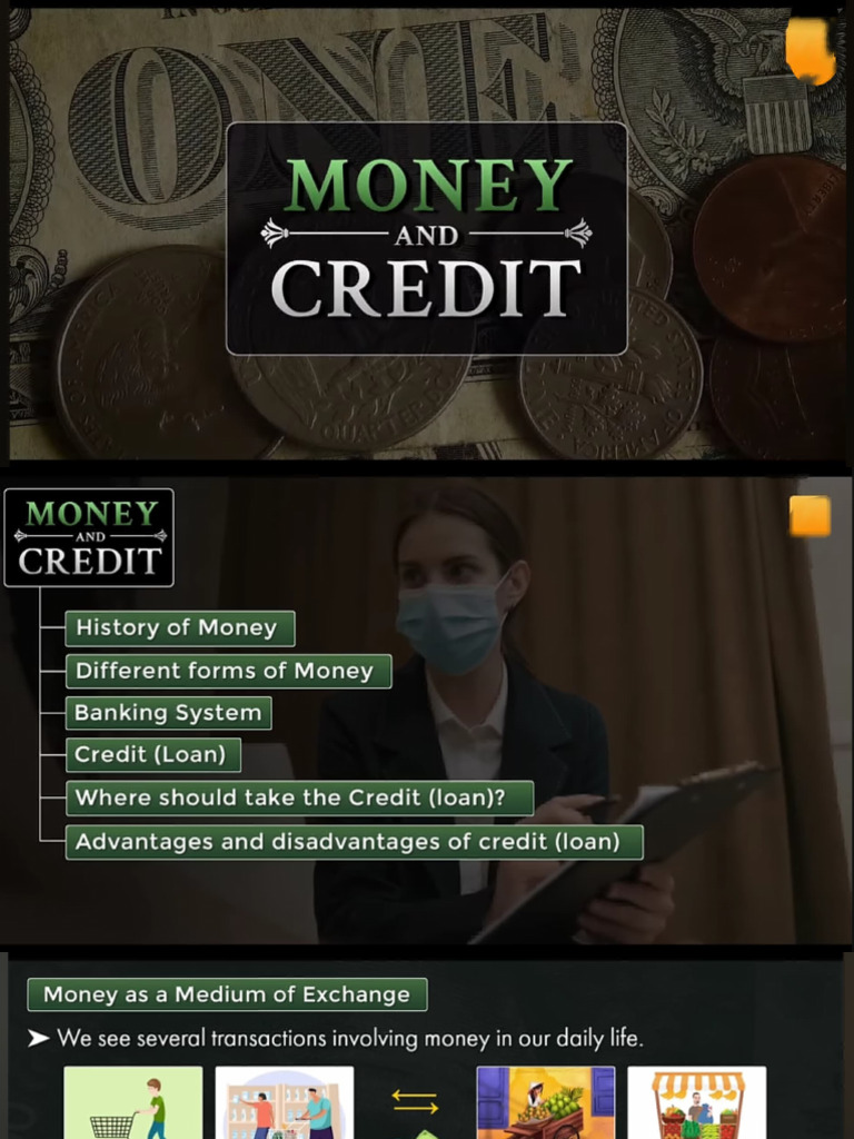 Money and Credit | PDF