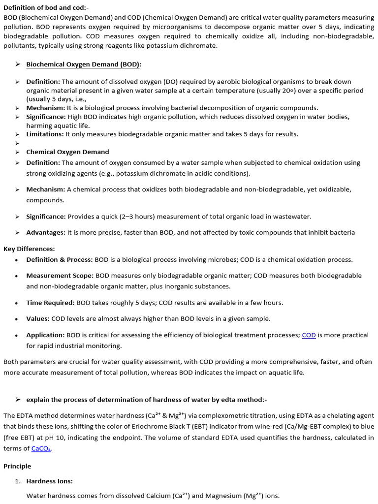 Definition of Bod and Cod | PDF | Atoms | Electron