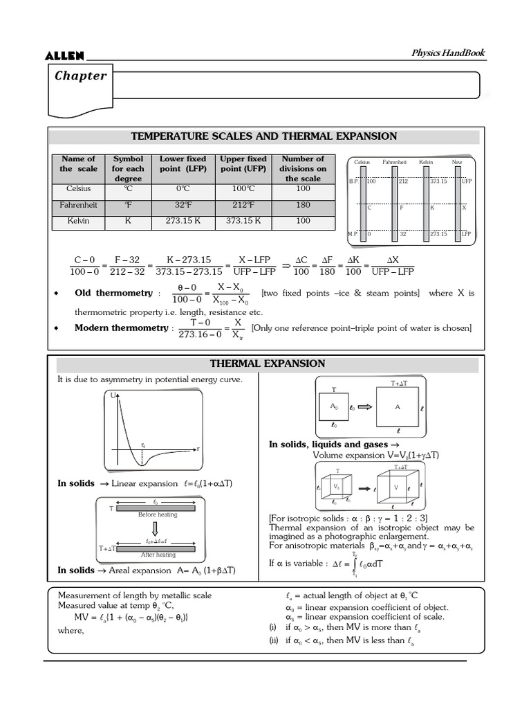 Chapter 12 Thermal Physics | PDF | Thermal Expansion | Heat