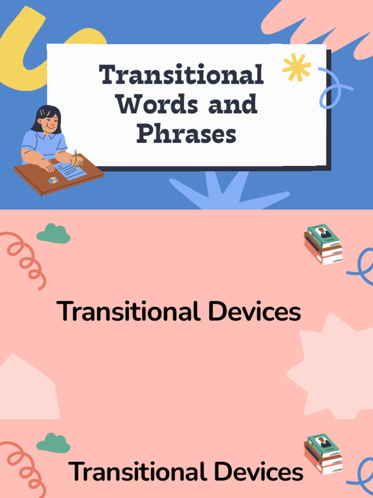 Transitional Words and Phrases - 20251213 - 112345 - 0000 | PDF ...