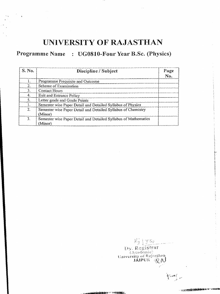 B.SC - Physics | PDF