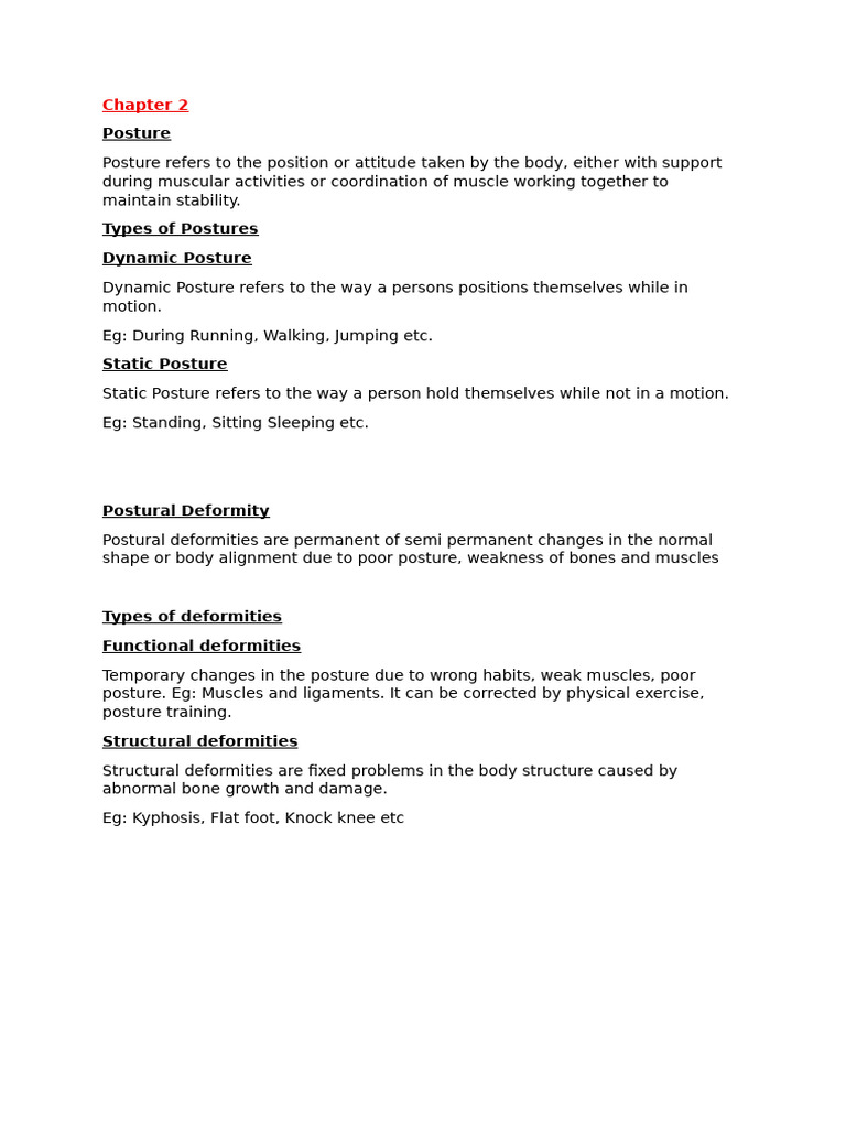 Chapter 2 PHE Notes | PDF | Menstruation | Eating Disorder