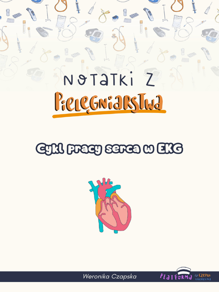 Cykl Pracy Serca w EKG Notatki z Pielegniarstwa Wersja Podstawowa W ...