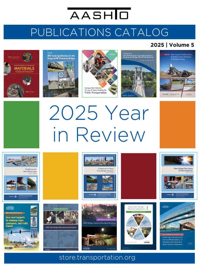 Aashto Catalog | PDF | Road Surface | Concrete