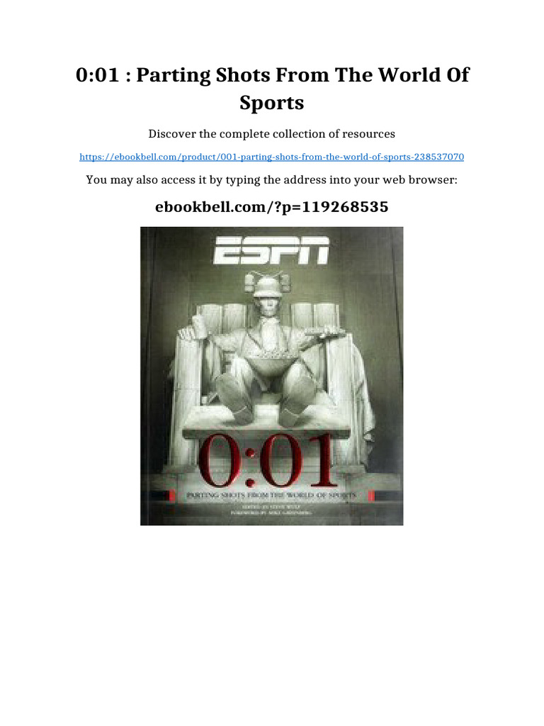 0:01 : parting shots from the world of sports full digital chapters ...