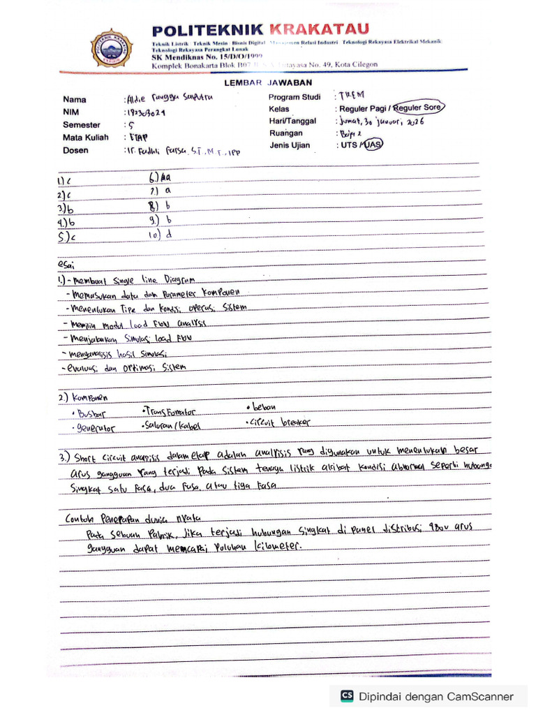 Ir. Fadhli Farsa, M.T | PDF