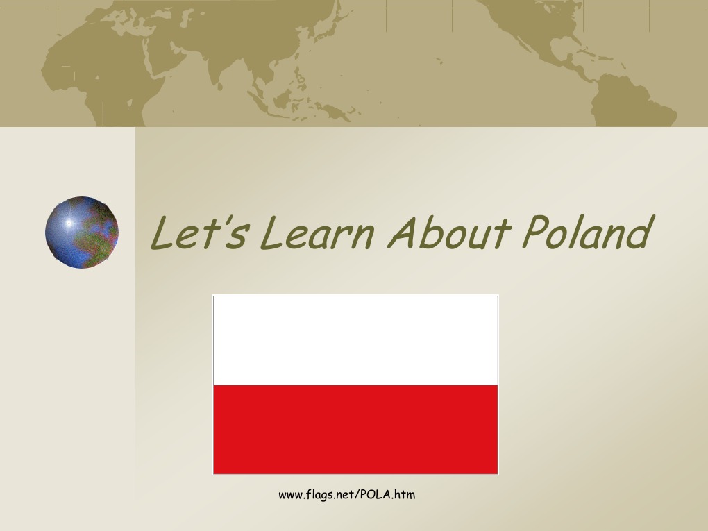 Let's Learn About Poland | PDF | Warsaw | Poland