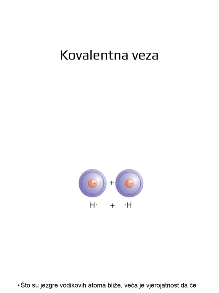 Kovalentna Veza | PDF
