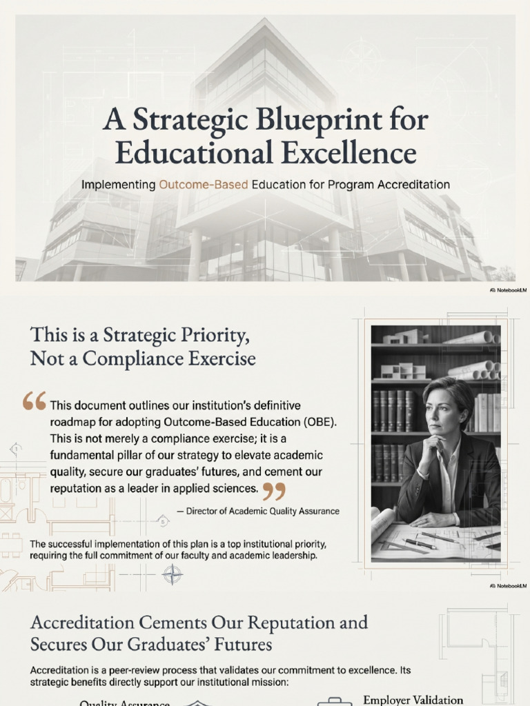 OBE A Strategic Blueprint For Excellence | PDF