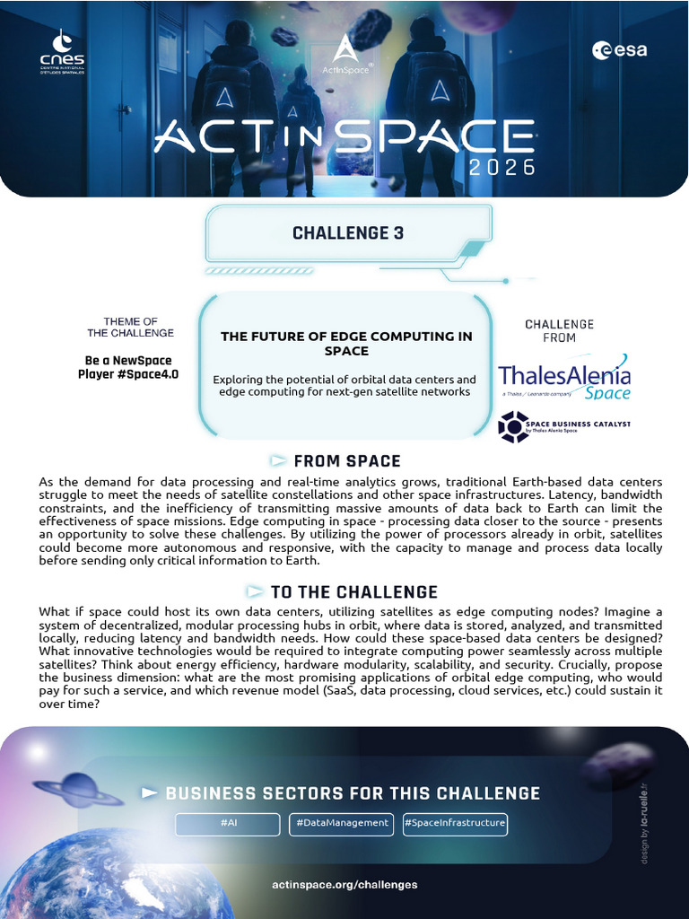 Challenges Doc Future of Edge Computing in Space RLSZ3jpHxSmb4DKKo | PDF