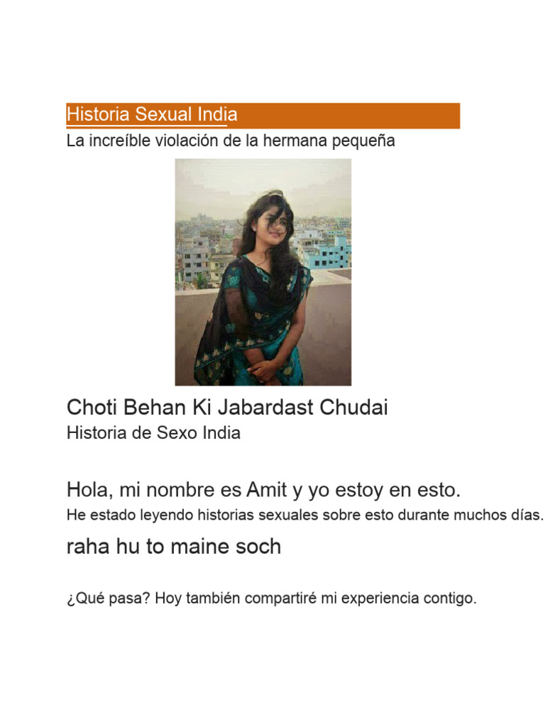 956416190 Choti Behan Ki Jabardast Chudai | PDF