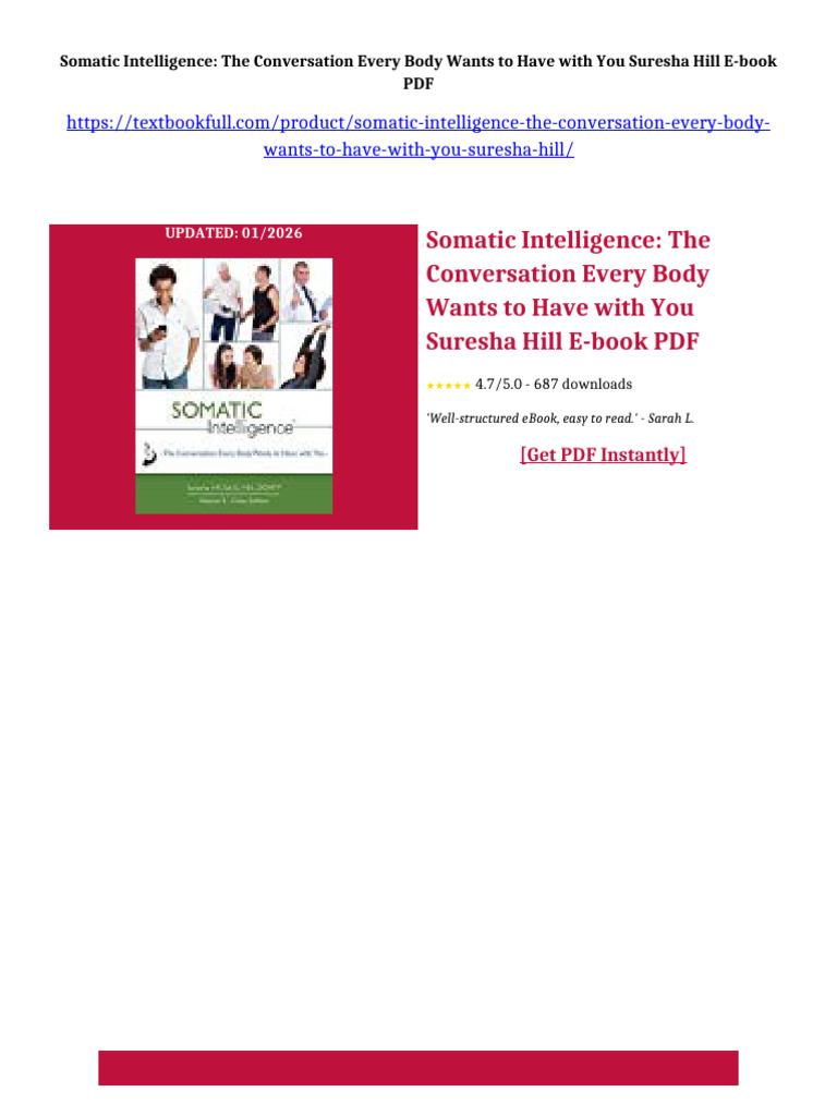 Somatic Intelligence: The Conversation Every Body Wants to Have with ...