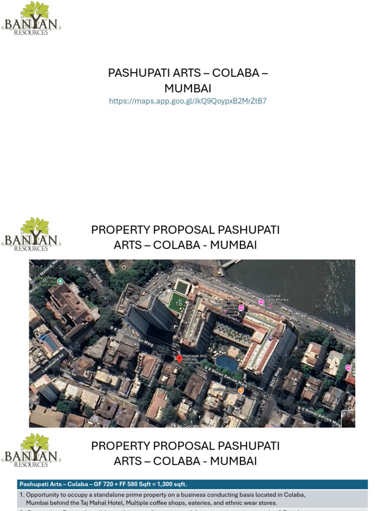 Pashupati Arts - Colaba - Mumbai - By Banyan Resources | PDF