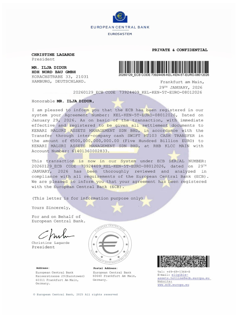 500b - Ecb HDH Nord Bau Gmbh-20260129 | PDF