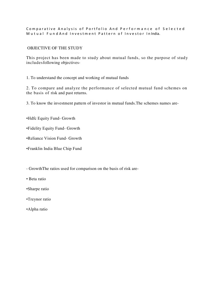 Objective of The Study | Download Free PDF | Research Design | Survey ...