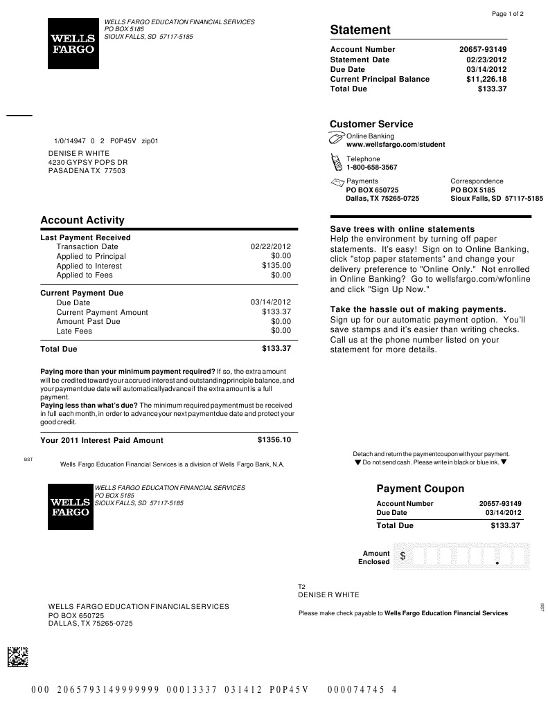 Account Activity: Statement | Download Free PDF | Online Banking ...