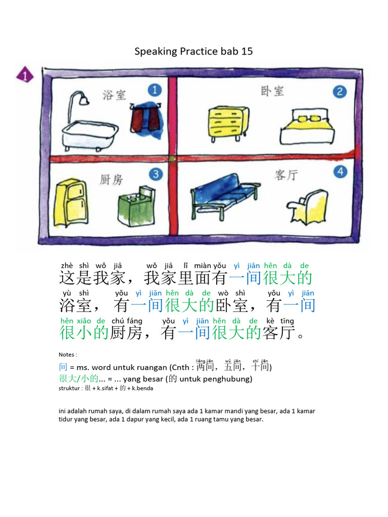 Speaking Practice Bab 15 | PDF