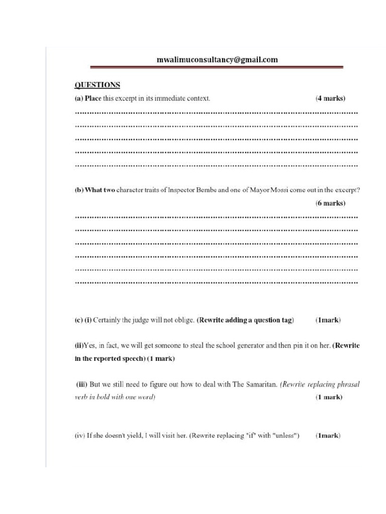 Samaritan Excerpts | PDF