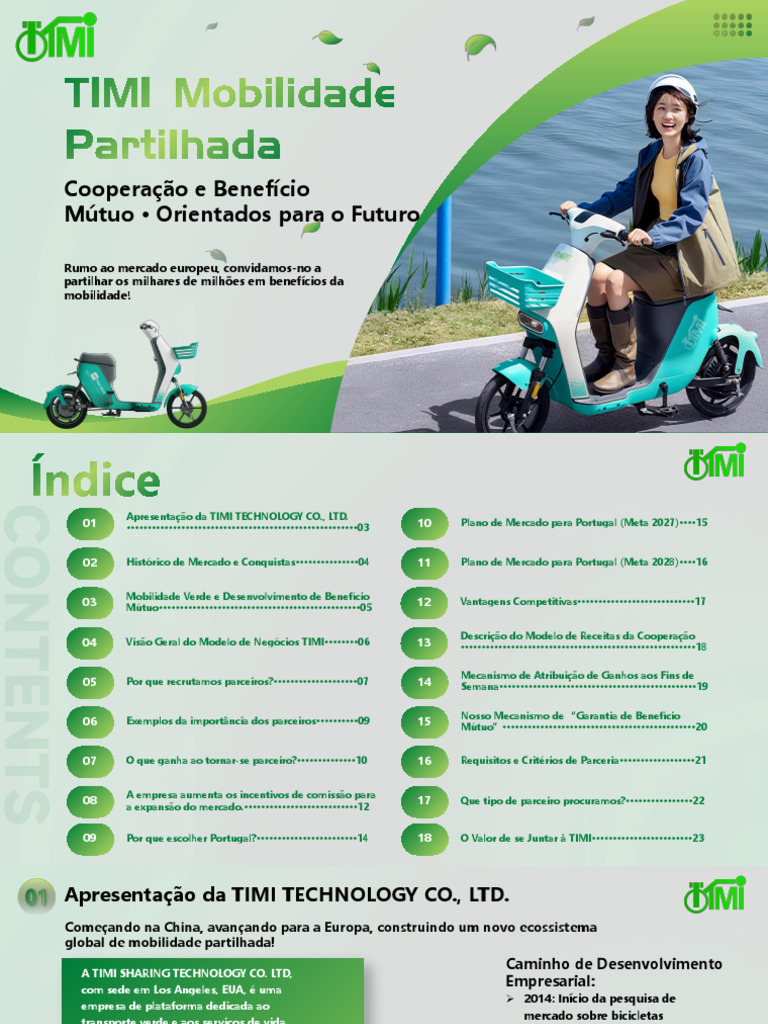 TIMI Mobilidade Urbana | PDF | Business | Cidade