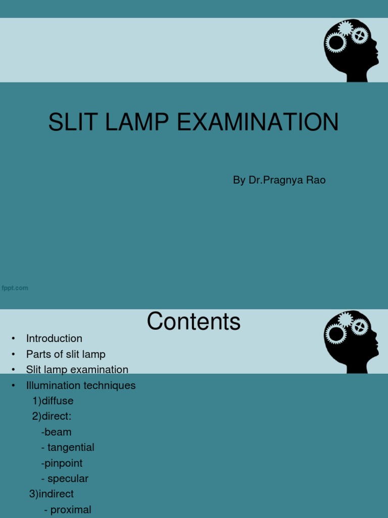 Slit Lamp Examination | Cornea | Visual System
