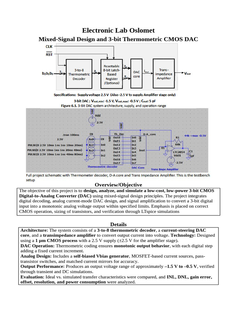 DAC Project | PDF