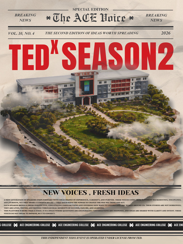 Newspaper Poster Tedx | PDF