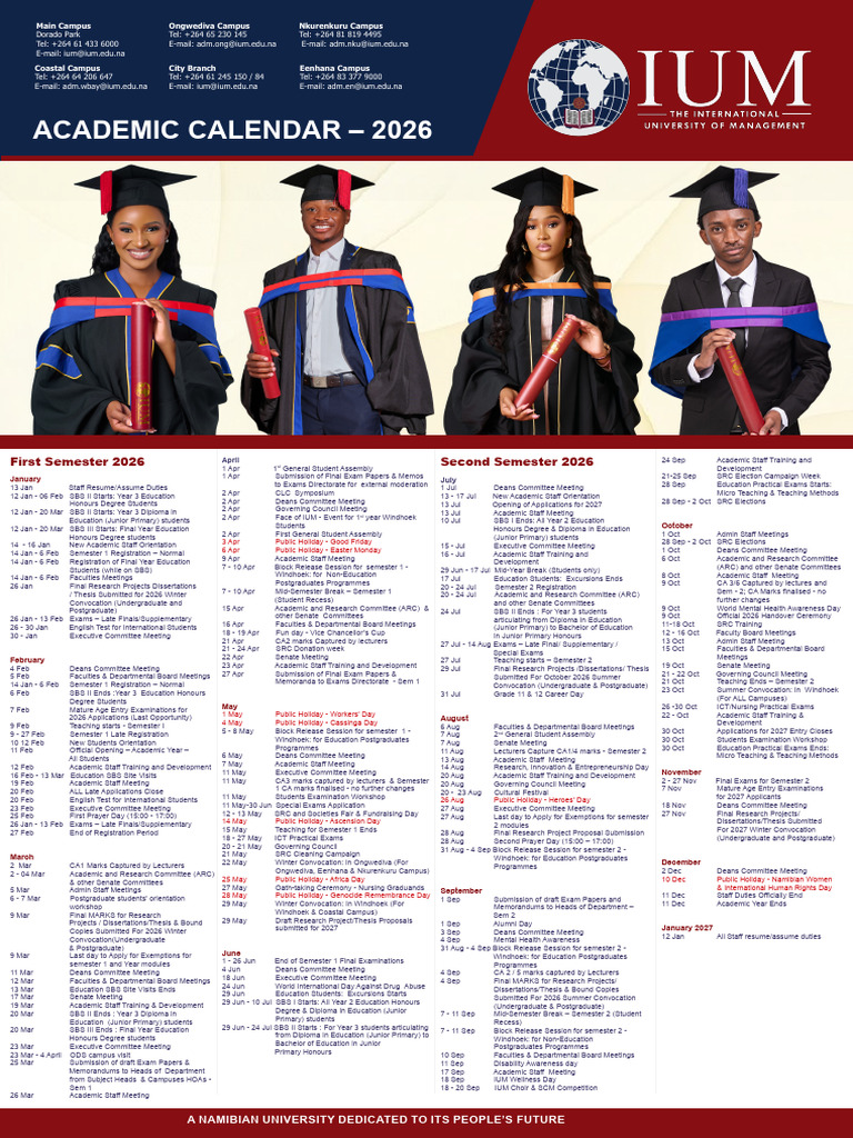 Web Academic Calendar 2026 | PDF | Thesis | Academic Term